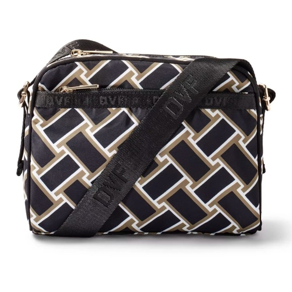 Diane Von Furstenberg | Bags | Nwt Dvf For Target Vintage Weave Neutral ...